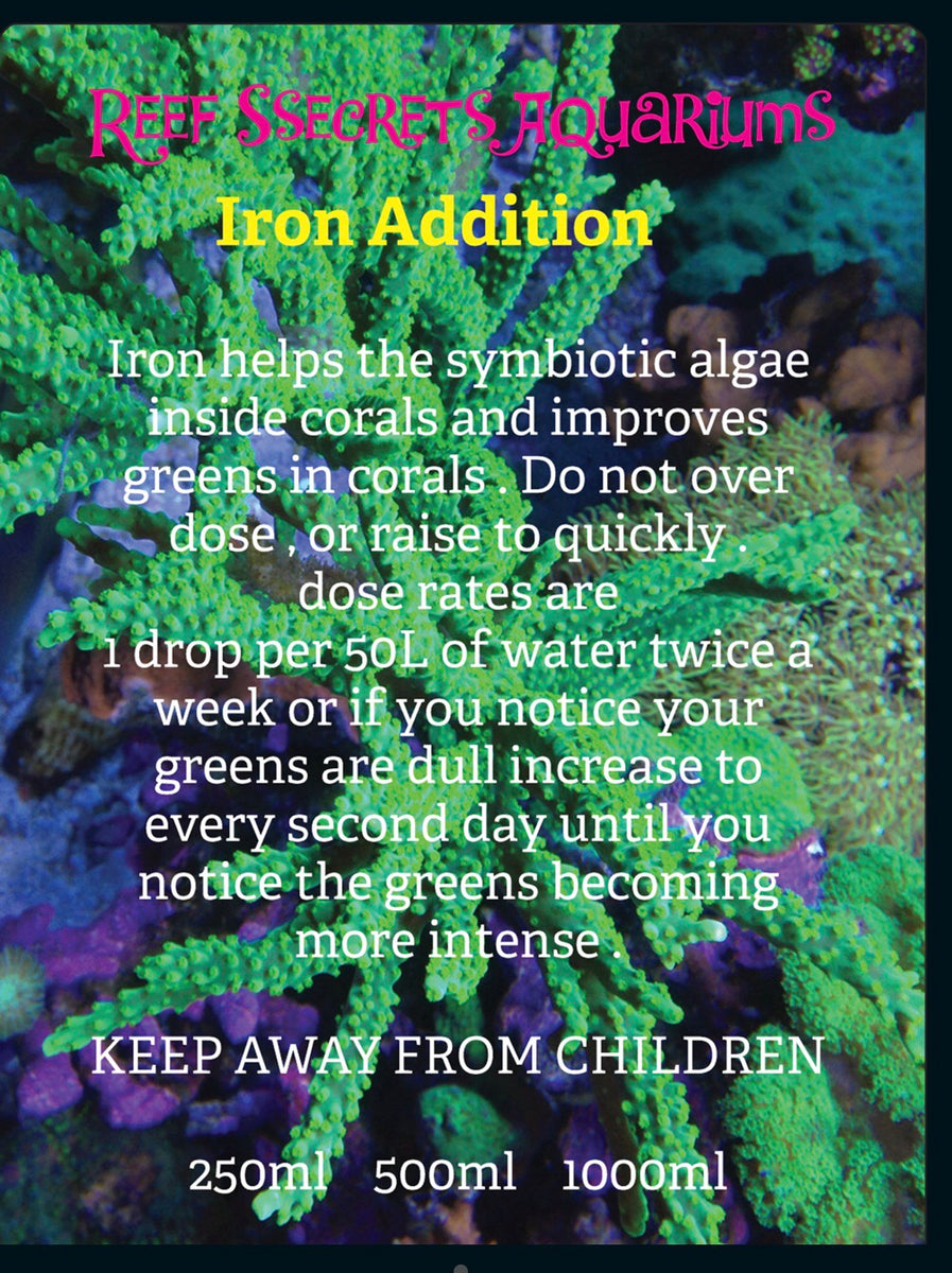 Reef Secrets Iron Supplement